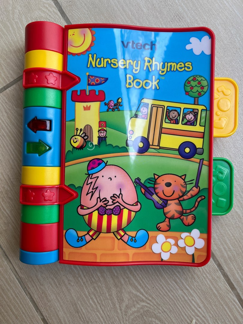 VTECH Nursery Rhyme Book, Babies & Kids, Infant Playtime on Carousell
