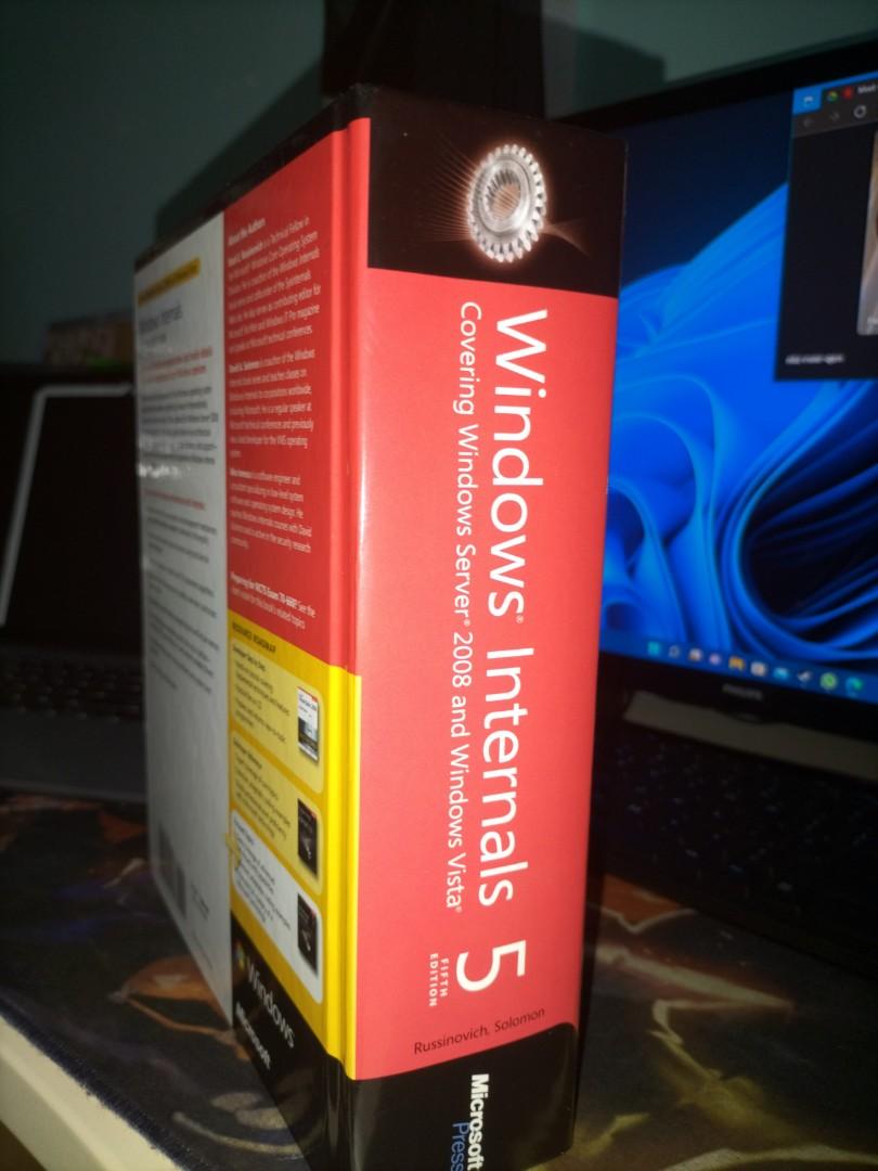 Windows internals 5 server 2008 and windows vista 5th edition, Hobbies & Toys, Books & Magazines ...