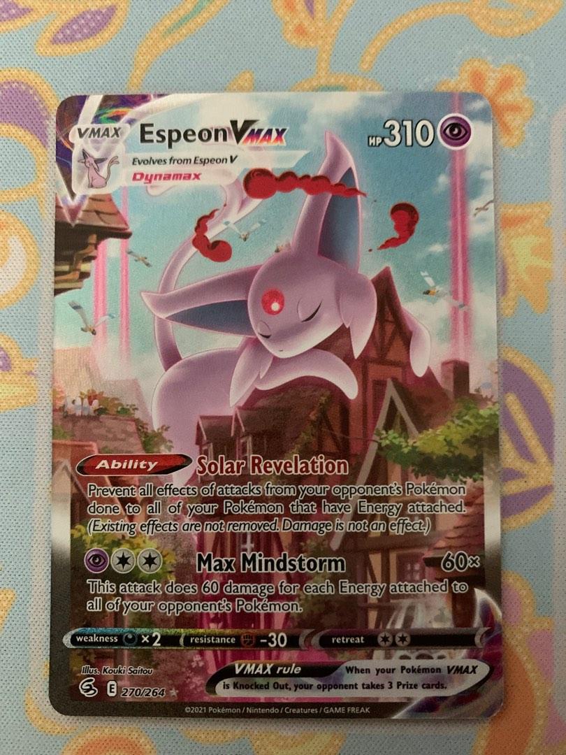 Wts-> Espeon Vmax Alternate Art 270/264, Hobbies & Toys, Toys & Games on Carousell