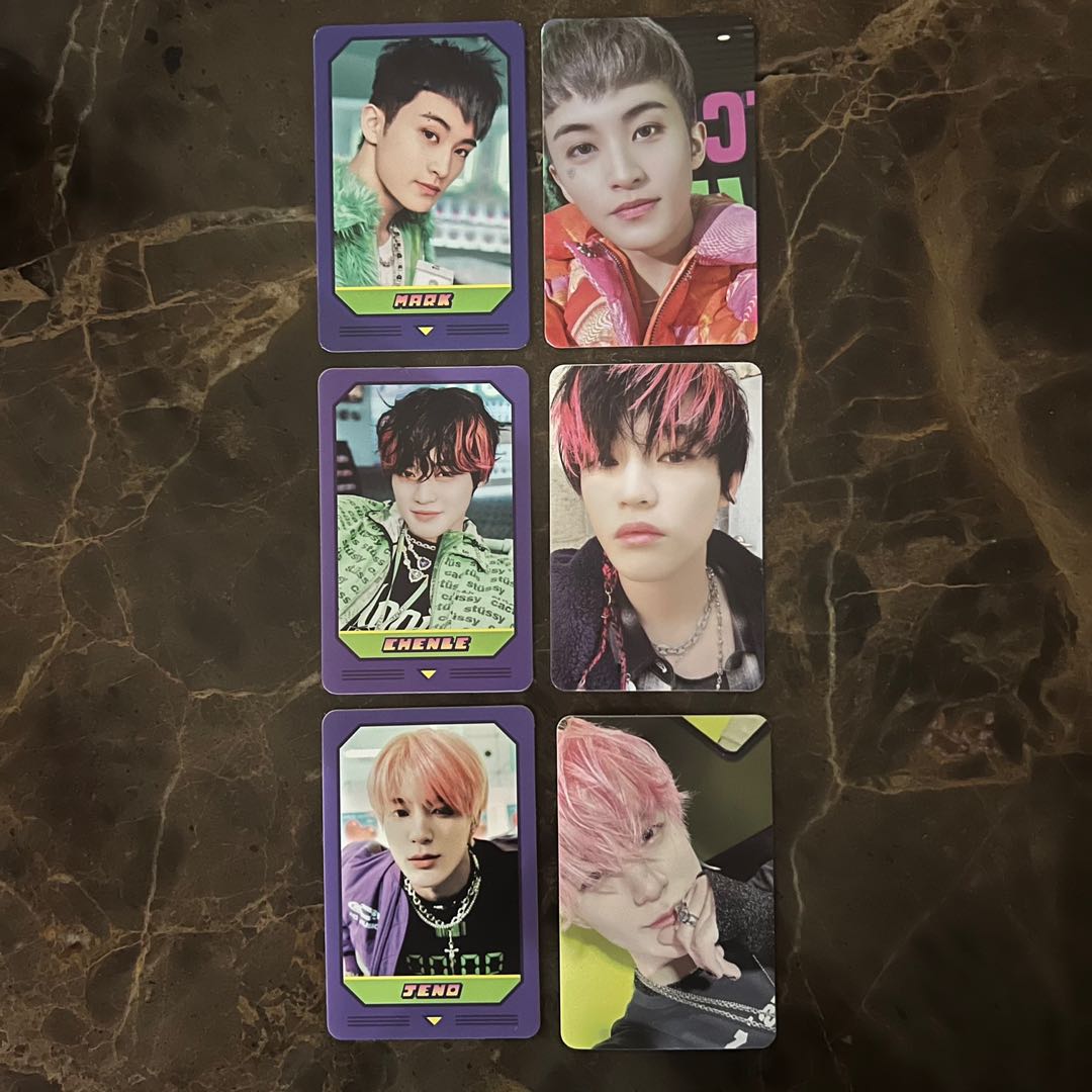WTS NCT DREAM MATCHING GAME CARD SET JENO MARK CHENLE, Hobbies & Toys ...