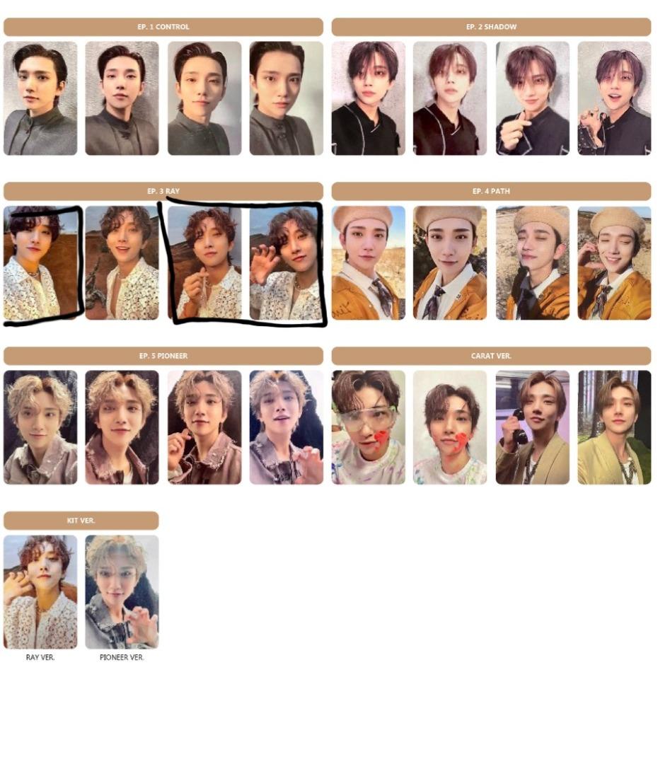 WTT Svt Face The Sun pc, Bulletin Board, Looking For on Carousell