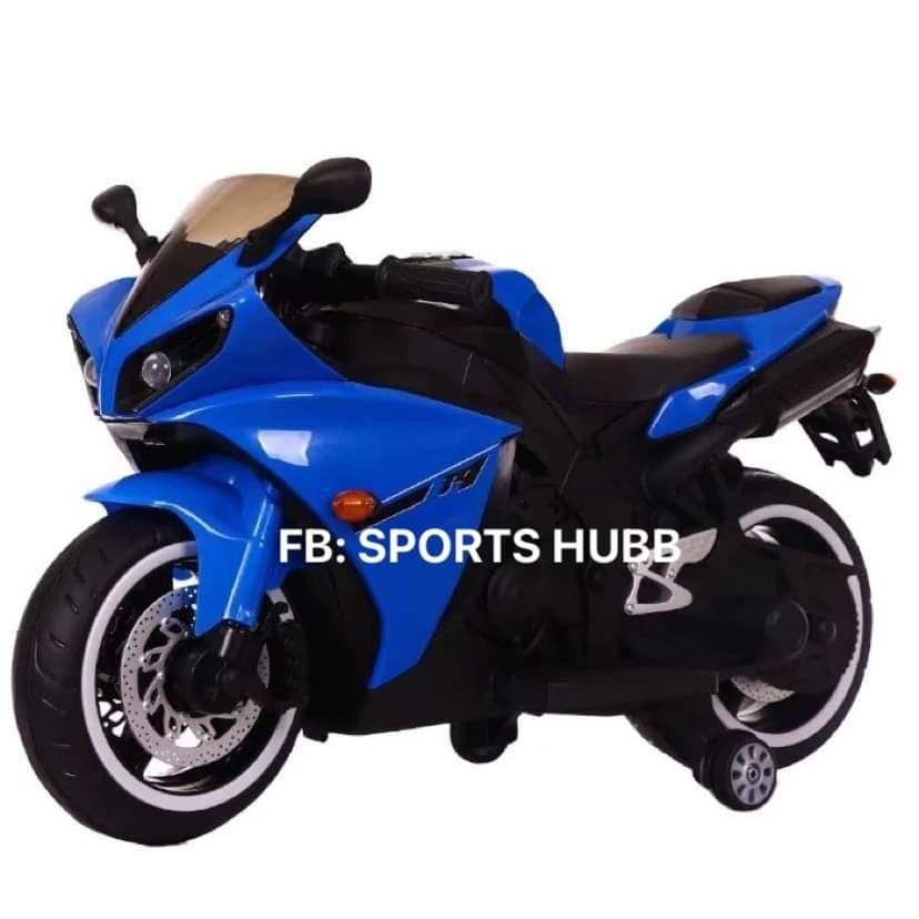 Yamaha R1 Motor Electric Ride On Toy Motorcycle for Kids, Hobbies ...