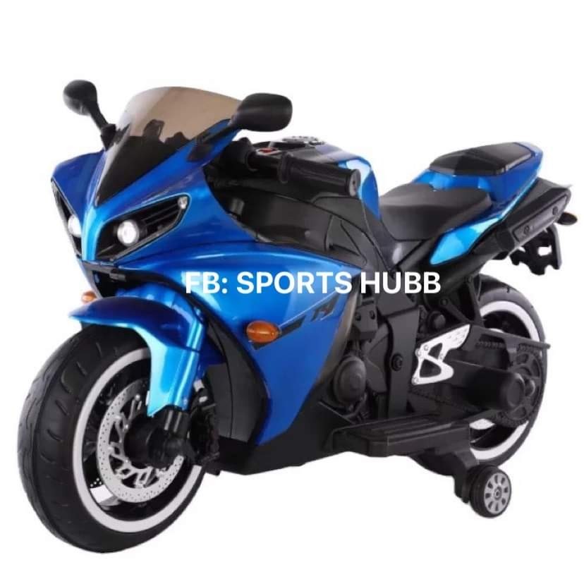Yamaha R1 Motor Electric Ride On Toy Motorcycle for Kids, Hobbies ...