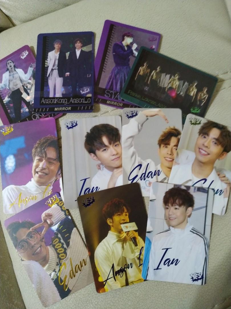 Yes 閃/簽卡 mirror anson lo edan ian stanley, 興趣及遊戲, 收藏品及紀念品, 韓流 - Carousell