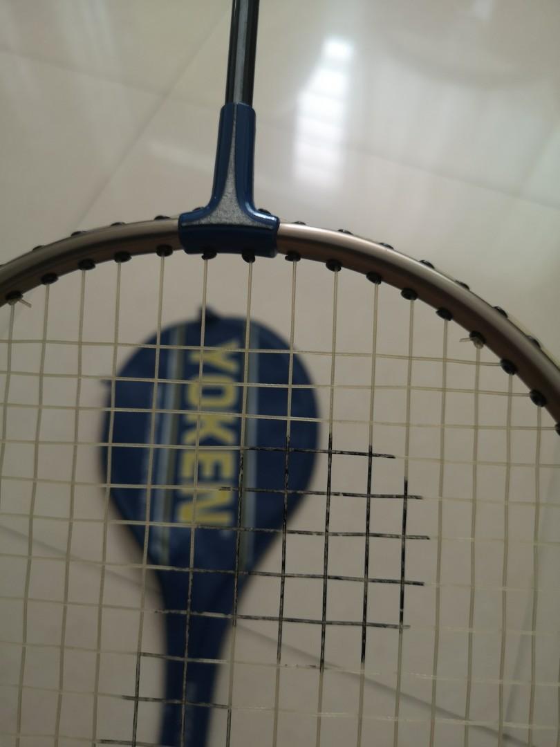 Yoken Badminton racket, Sports Equipment, Sports & Games, Racket & Ball ...