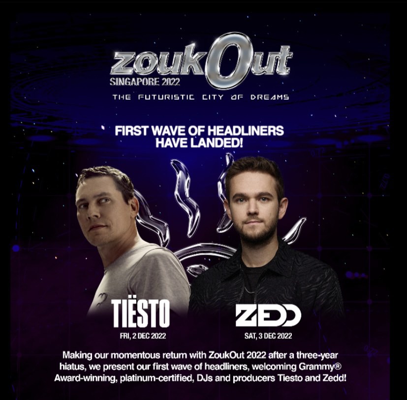 ZoukOut 2 Dec 2022 - 2x Tickets, Tickets & Vouchers, Event Tickets on ...