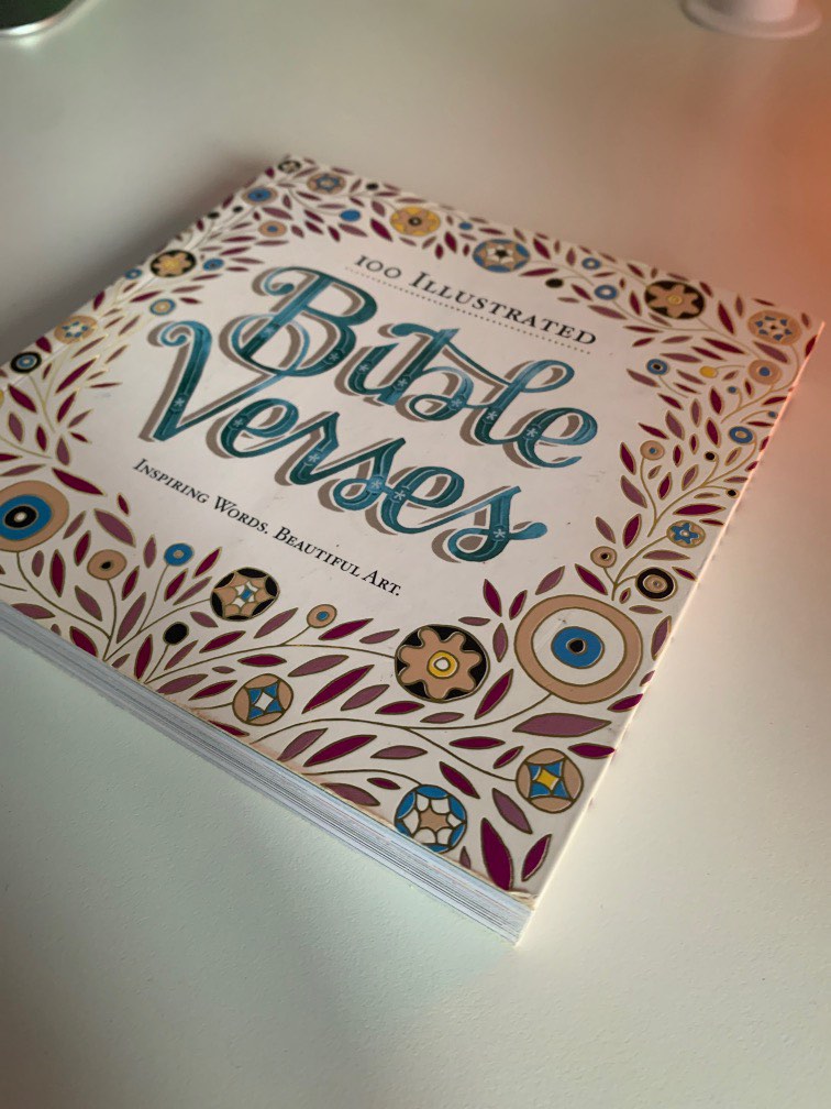 100 Illustrated Bible Verses Book for Sale, Hobbies & Toys, Books ...
