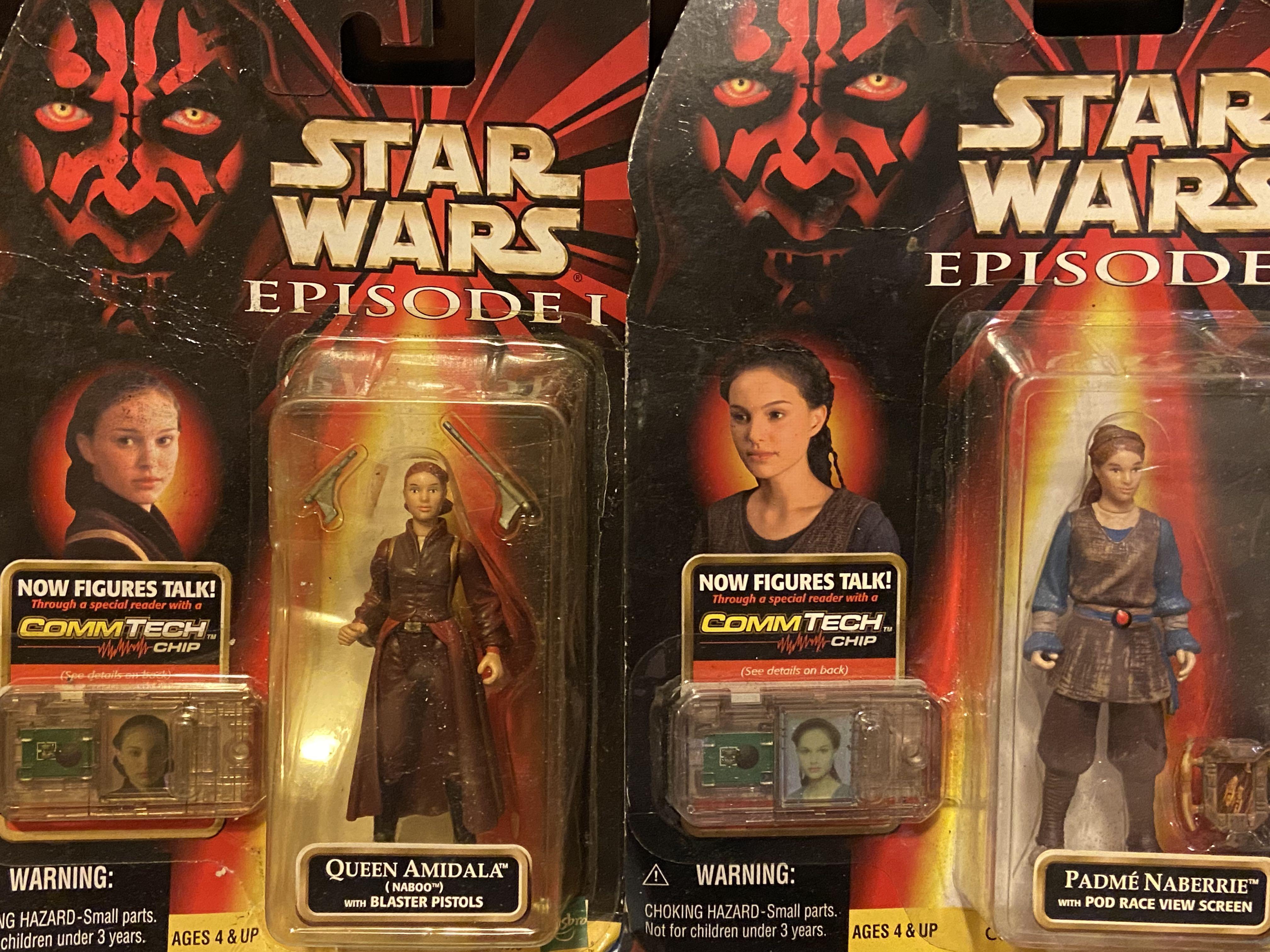 如圖11盒/$400 Kenner 3.75 Star Wars 星球大戰 episode 1 one I watto with ...