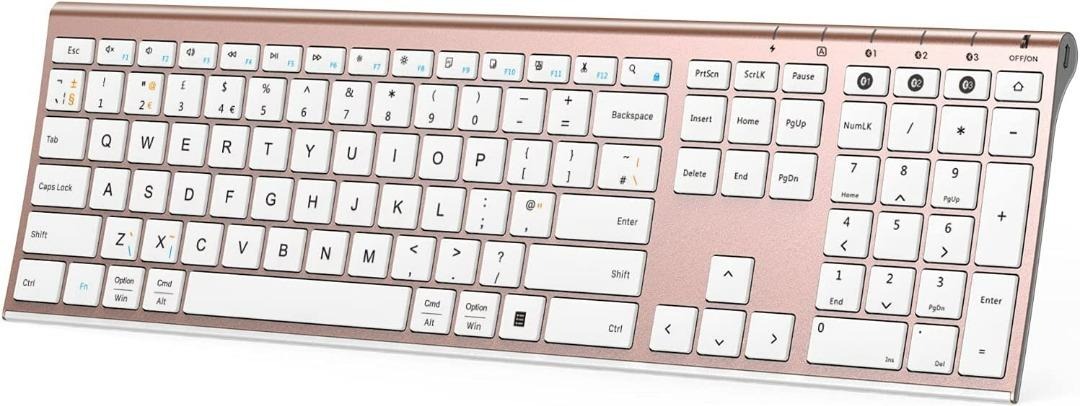 [1352] Jelly Comb Multi Device Bluetooth Keyboard, Wireless ...