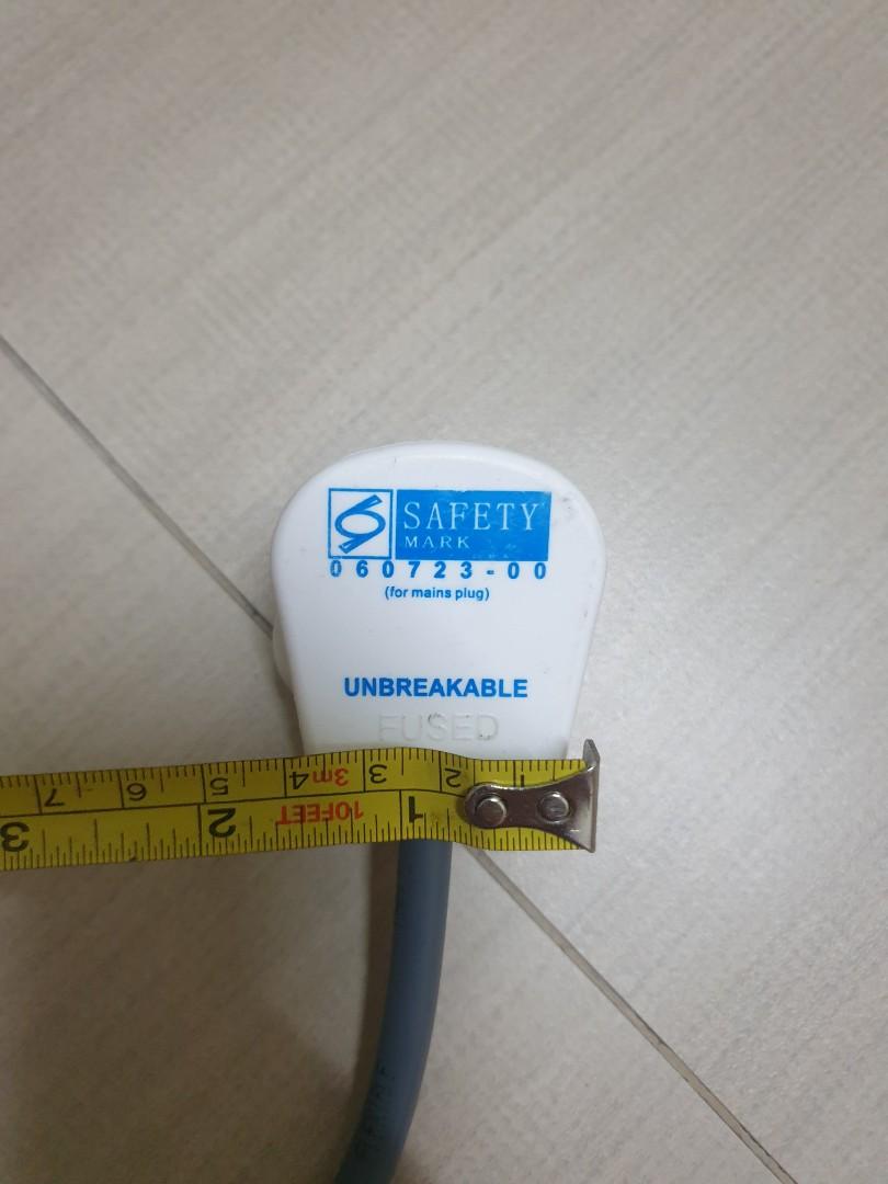 3 Pin Plug Safety Mark Plug 13A/ Socket, TV & Home Appliances ...