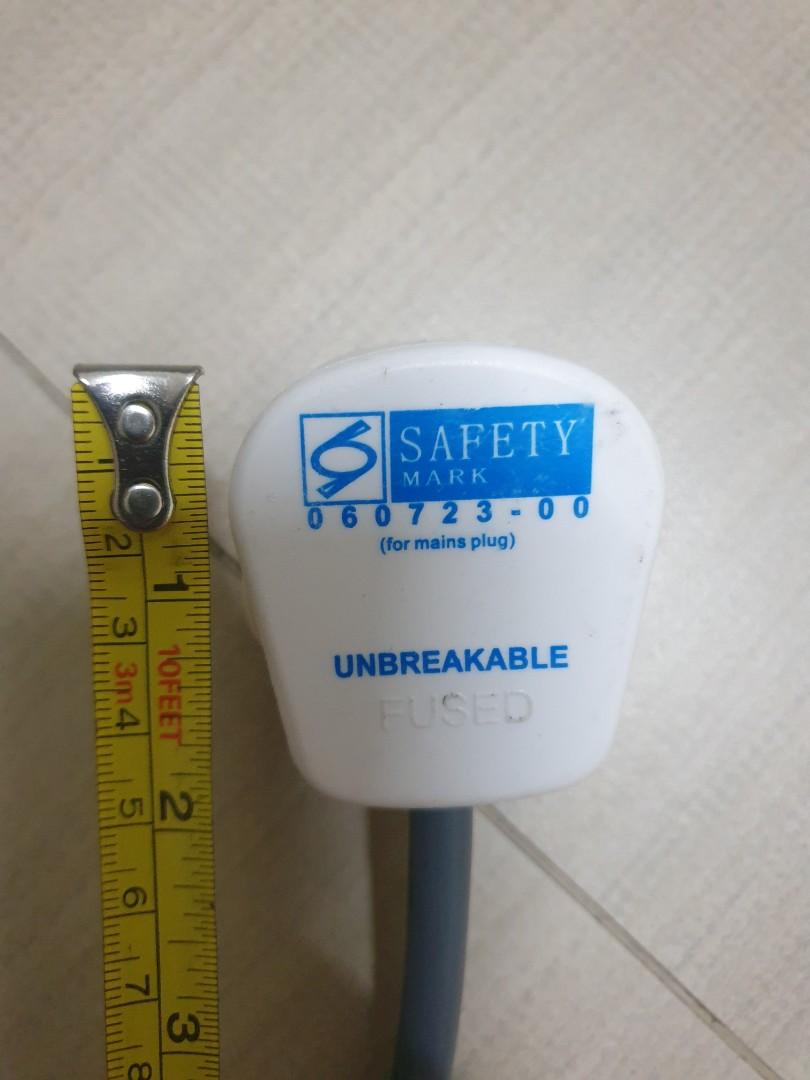 3 Pin Plug Safety Mark Plug 13A/ Socket, TV & Home Appliances ...