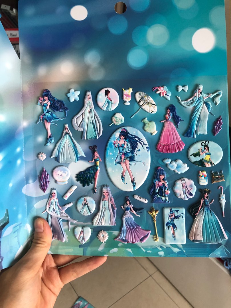 3D bubbly soft stickers, Hobbies & Toys, Toys & Games on Carousell