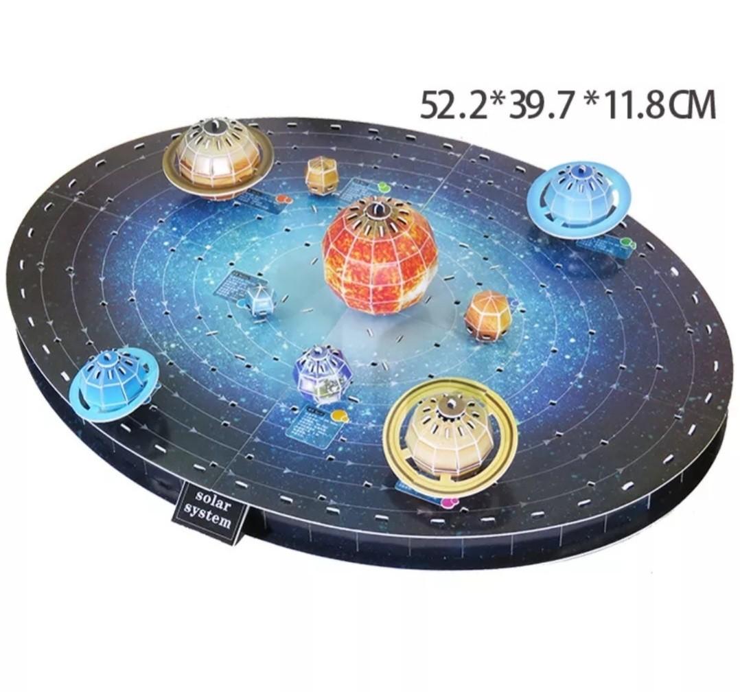 3D Solar System Puzzle, Hobbies & Toys, Toys & Games on Carousell