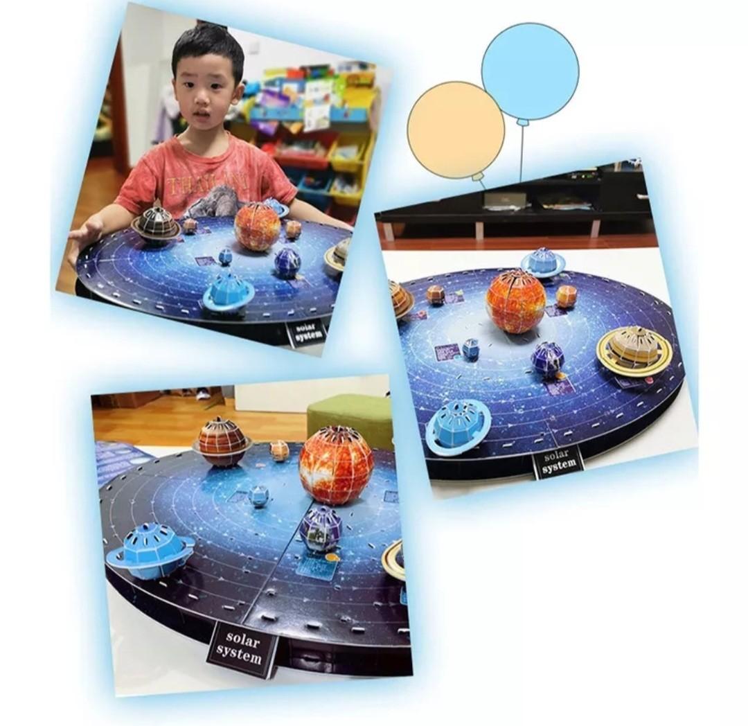 3D Solar System Puzzle, Hobbies & Toys, Toys & Games on Carousell