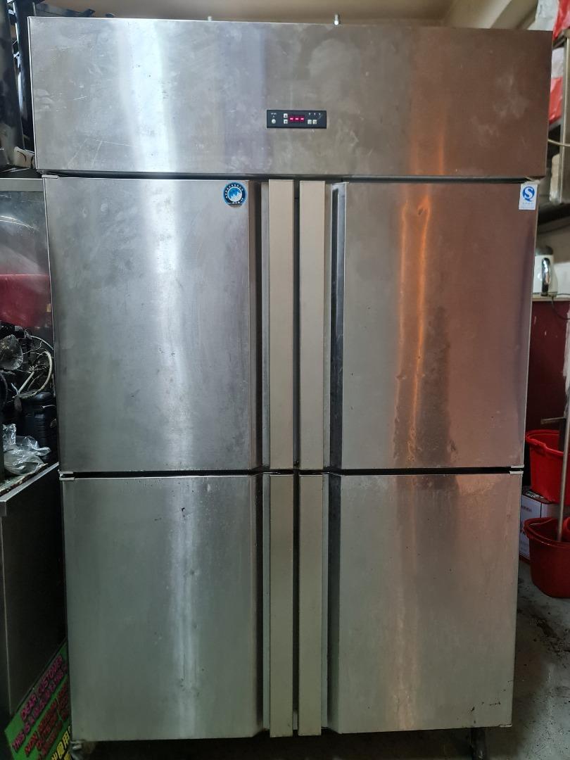 4-Door Upright Standing Freezer (With Wheels), TV & Home Appliances ...