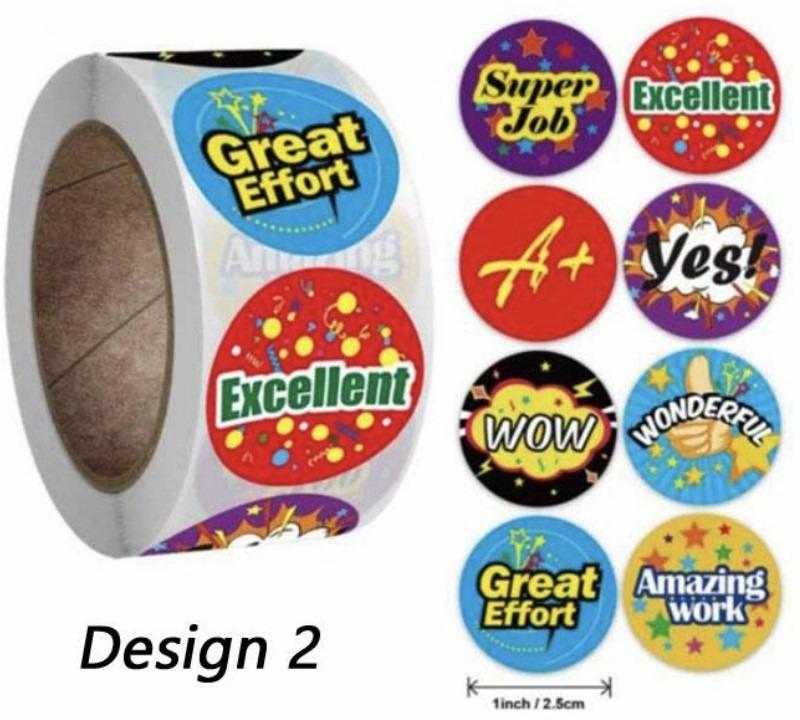 500pcs Motivational Encouragement Rewards Stickers for Kids / Child ...