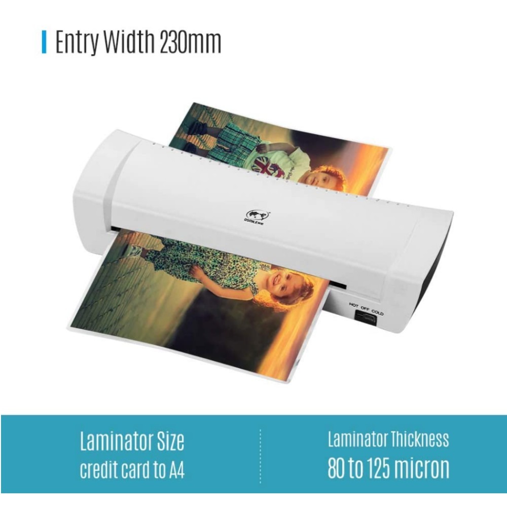 A4 Laminator Machine/Hot & Cold Laminating Machine A4 Laminating Pouch ...