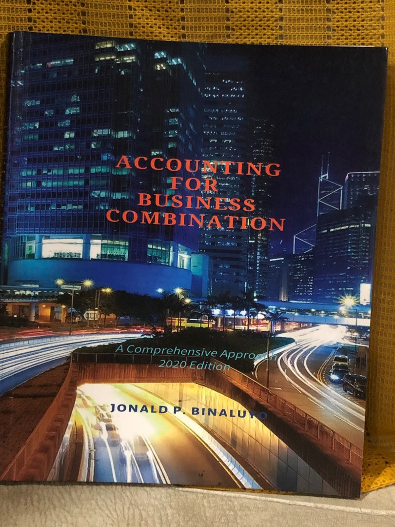 Accounting for Business Combination - Binaluyo, Hobbies & Toys, Books ...