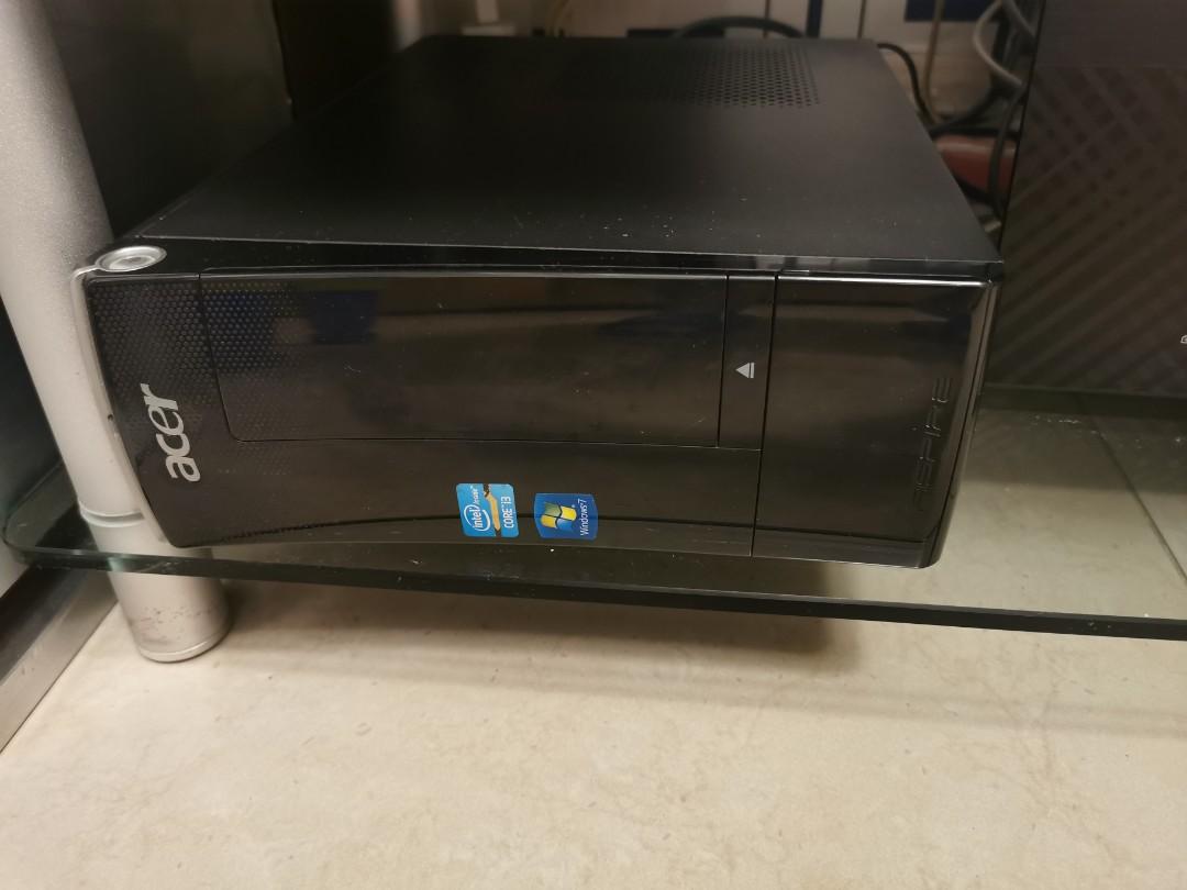 Acer Desktop Computer 坐枱式電腦 #舊機重生, 電腦＆科技, 桌上電腦 - Carousell