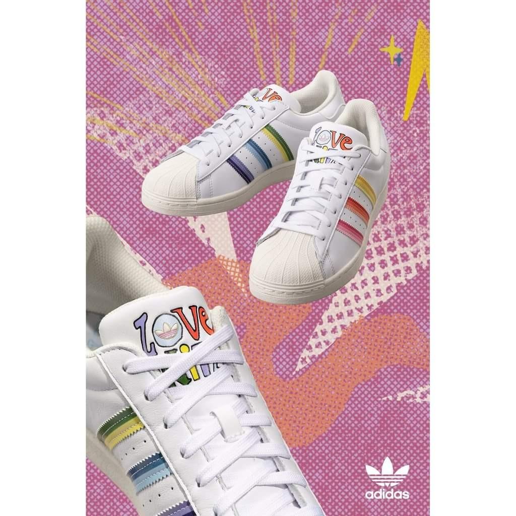 Adidas superstar x pride, Men's Fashion, Footwear, Sneakers on Carousell
