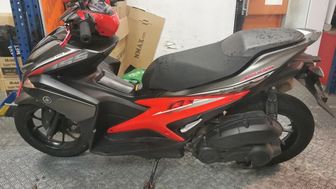 Aerox 155 keyless, Motorcycles, Motorcycles for Sale, Class 2B on Carousell