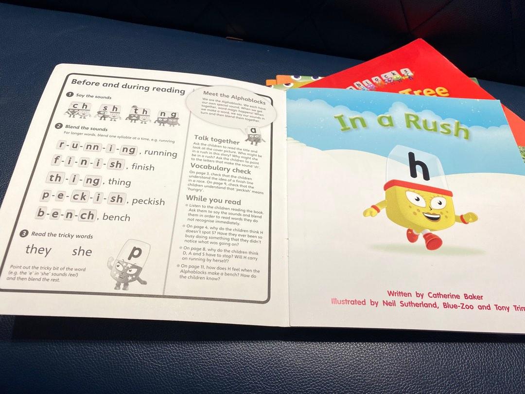 Alphablocks story books( phonics), 興趣及遊戲, 書本 & 文具, 兒童書籍 - Carousell