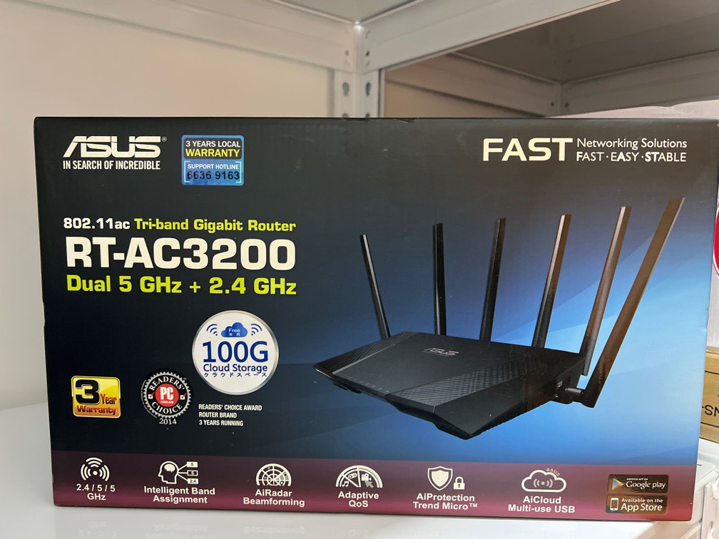 Asus RT-AC3200, Computers & Tech, Parts & Accessories, Networking on ...