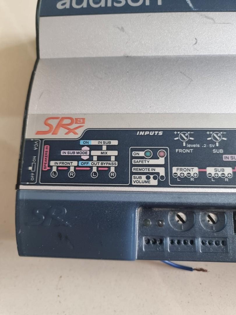 Audison SRX3 , 3 channel amp, Car Accessories, Accessories on Carousell