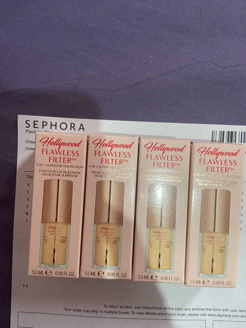 AUTHENTIC CHARLOTTE TILBURRY MINI FLAWLESS FILTER, Beauty & Personal ...