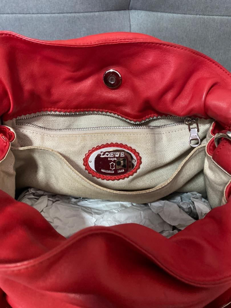 Authentic LOEWE leather shoulder bag, Women's Fashion, Bags & Wallets ...