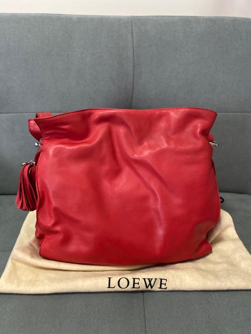 Authentic LOEWE leather shoulder bag, Women's Fashion, Bags & Wallets ...
