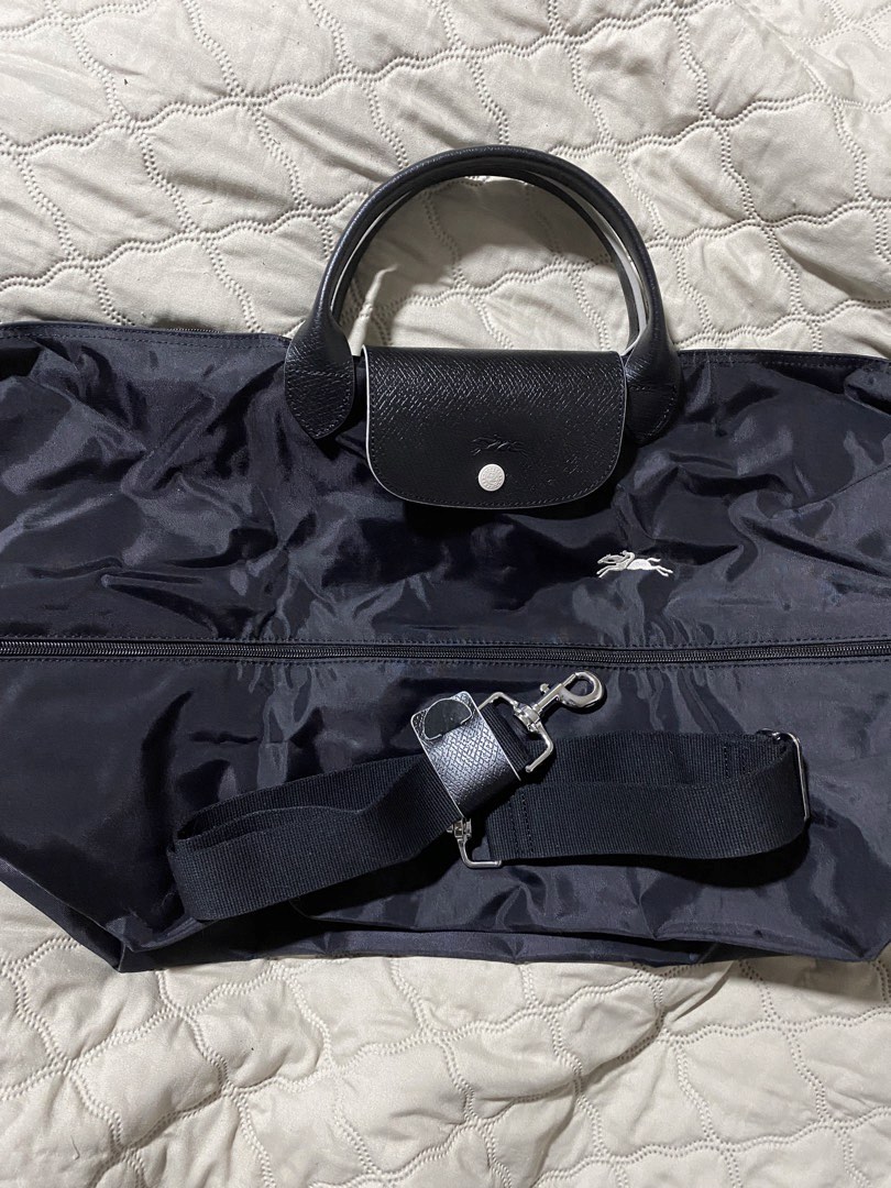 Authentic Longchamp Travel / Overnight Bag Expandable, Women's Fashion ...