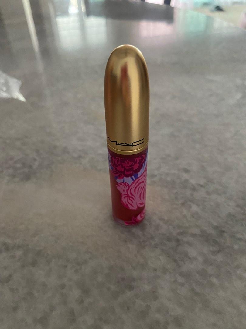 Authentic MAC Powder Kiss Liquid Lipstick Luck Be A Lotus, Beauty ...