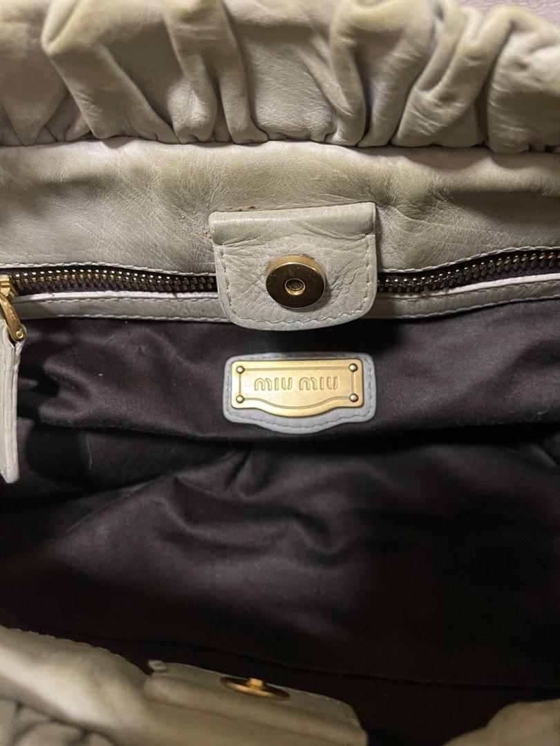 Authentic Mui Mui Bag, Women's Fashion, Bags & Wallets, Cross-body Bags ...