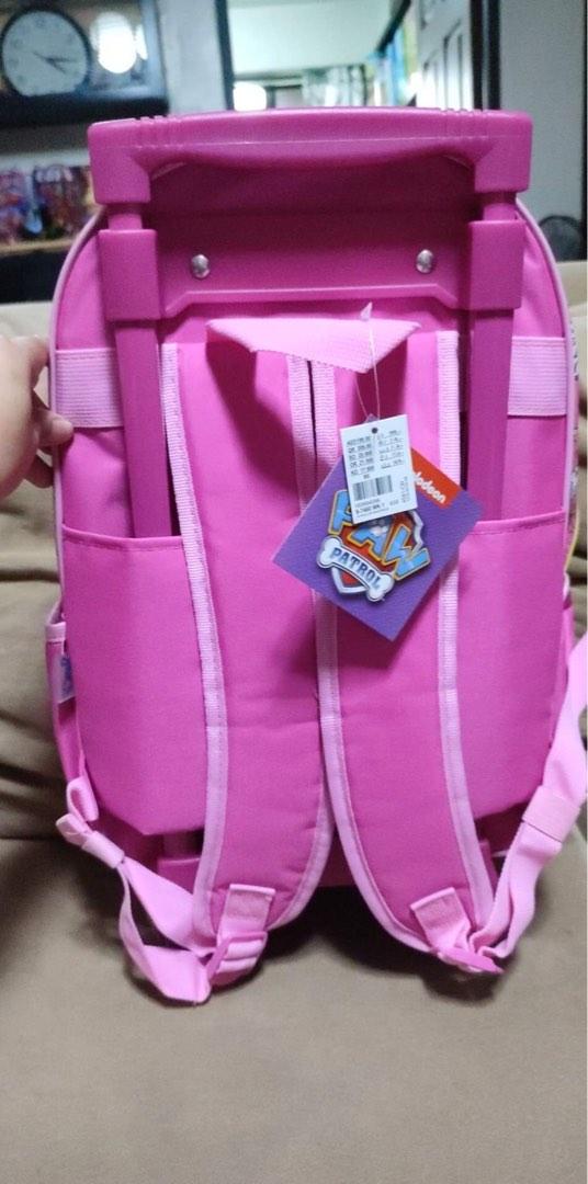 Authentic Paw Patrol Skye trolley backpack bag, Babies & Kids, Babies ...
