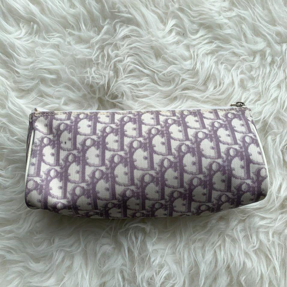 Authentic Vintage Christian Dior Purple Monogram No. 1 Make up Pouch ...