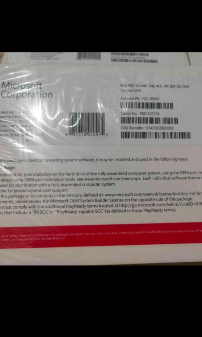 Available Microsoft Windows 10, Computers & Tech, Desktops on Carousell