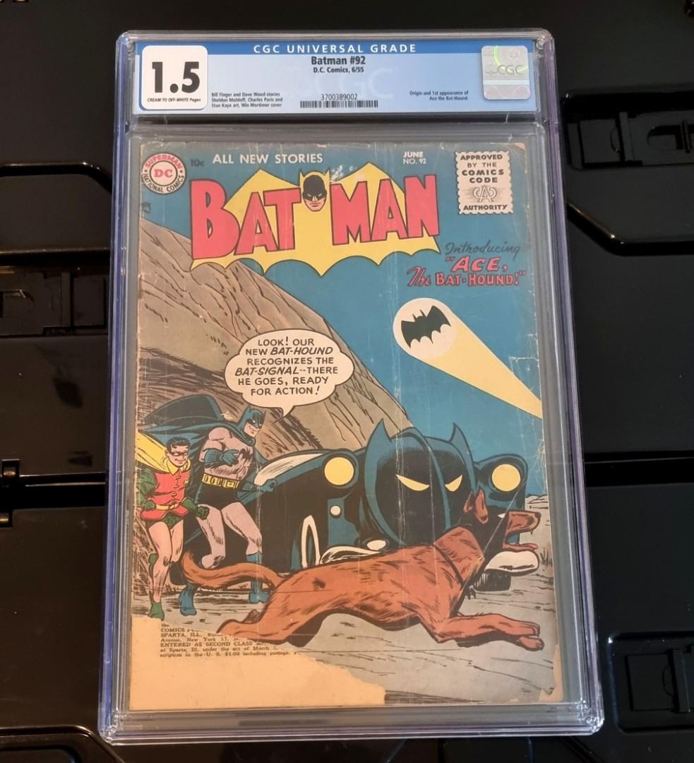 BATMAN #92 CGC GRADED 1.5, Hobbies & Toys, Books & Magazines, Comics ...