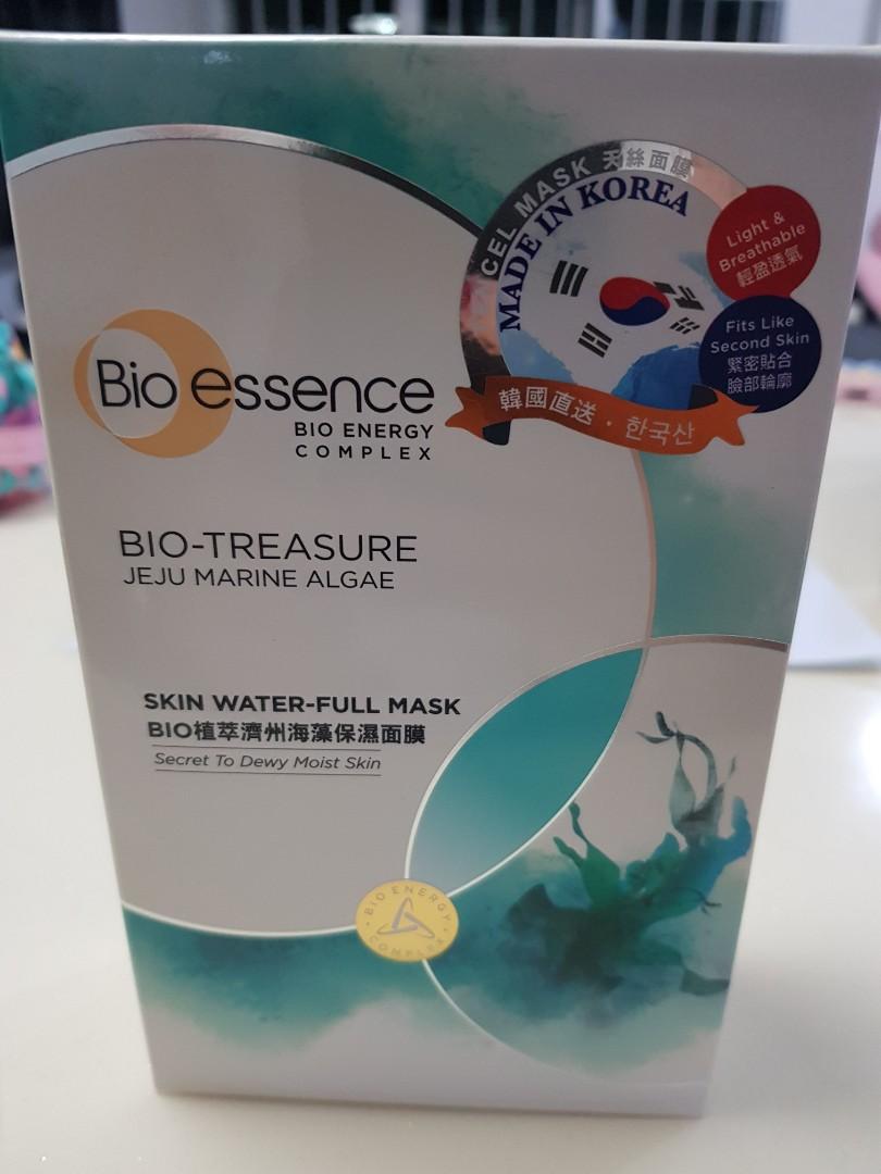 Bio essence Skin water-full mask, Beauty & Personal Care, Face, Face ...