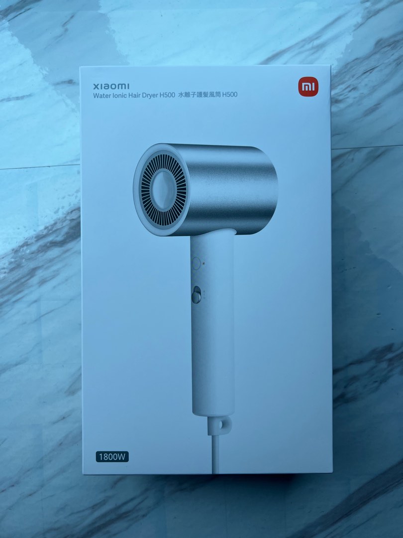 BNIB Xiaomi Water Ionic Hair Dryer H500, Beauty & Personal Care, Hair ...
