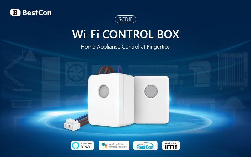 Broadlink WiFi Control Box 16A - SCB1E with energy monitoring- WiFi ...