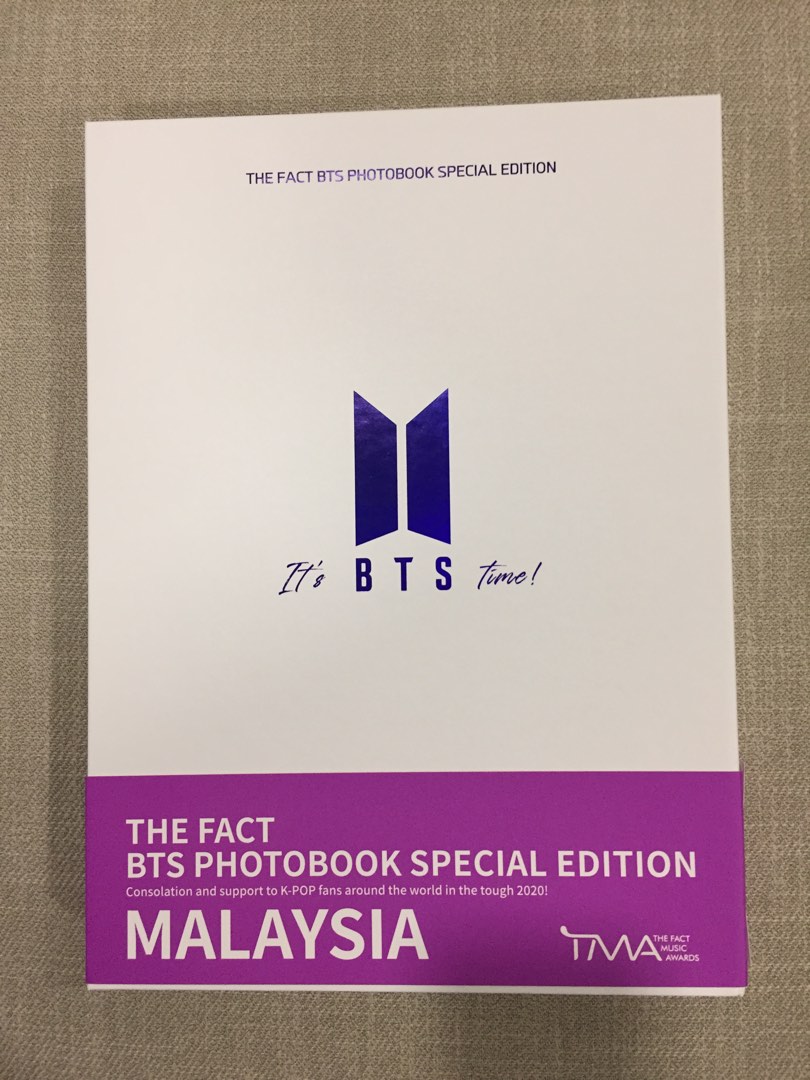 BTS THE FACT SPECIAL EDITION PHOTOBOOK 2020 : WE REMEMBER (FULL SET ...