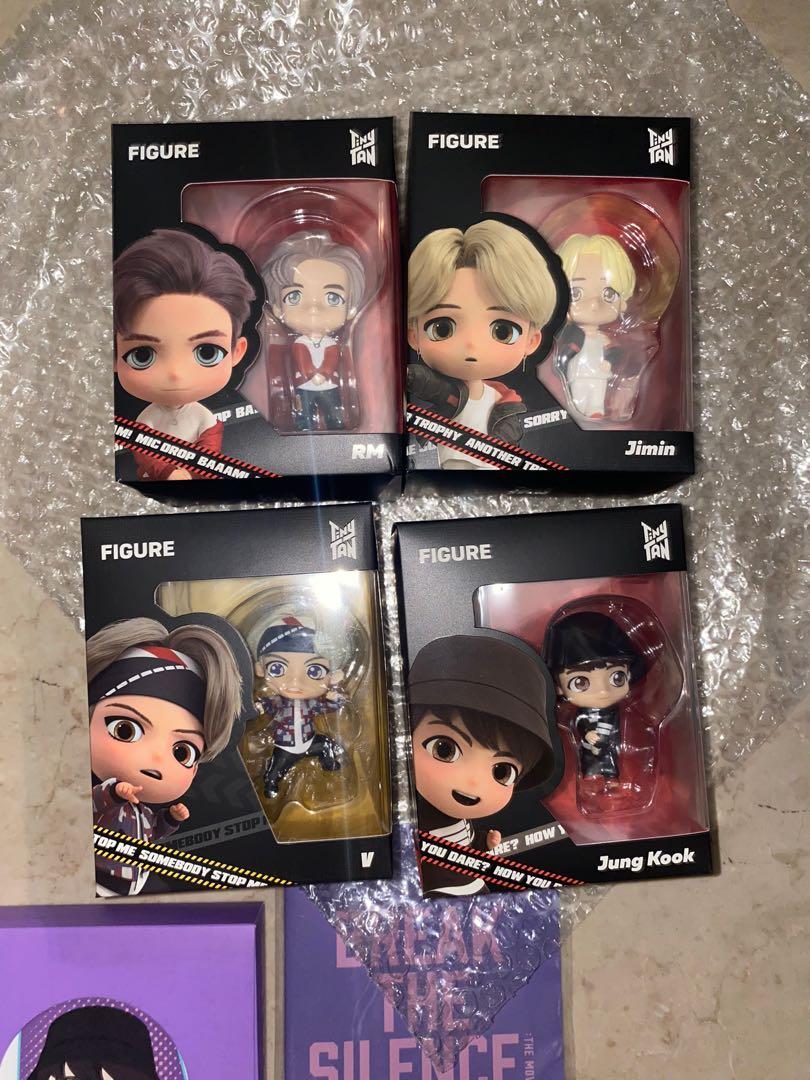BTS Tiny Tan mic drop figures - RM JIMIN V JK, Hobbies & Toys, Memorabilia & Collectibles, K ...
