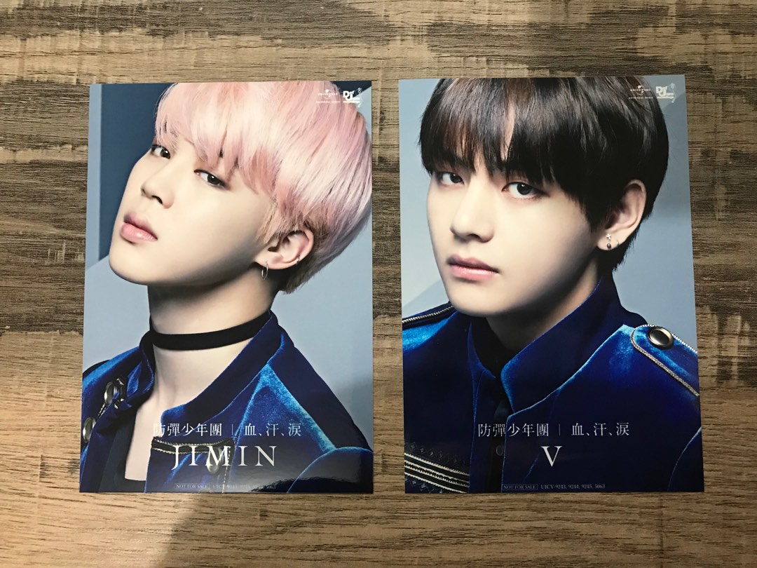 BTS V JIMIN BS&T JAPAN POB PHOTO, Hobbies & Toys, Memorabilia & Collectibles, K-Wave on Carousell