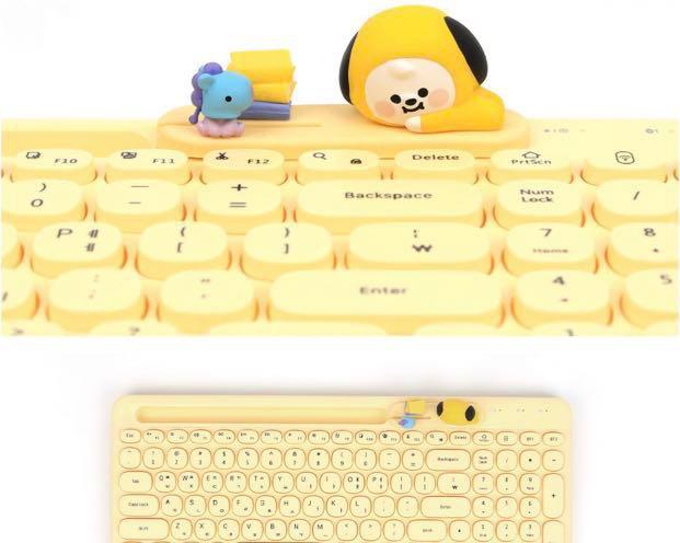 BTS Wireless Keyboard with Mouse (Chimmy), Computers & Tech, Parts ...