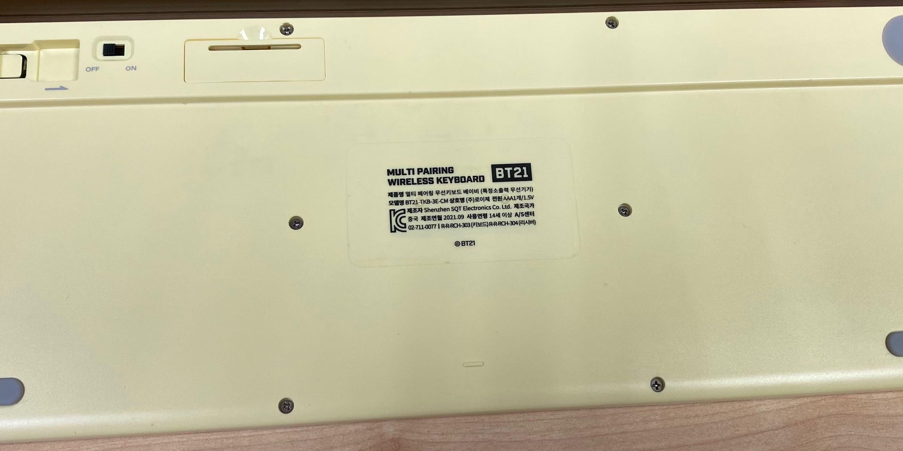 BTS Wireless Keyboard with Mouse (Chimmy), Computers & Tech, Parts ...