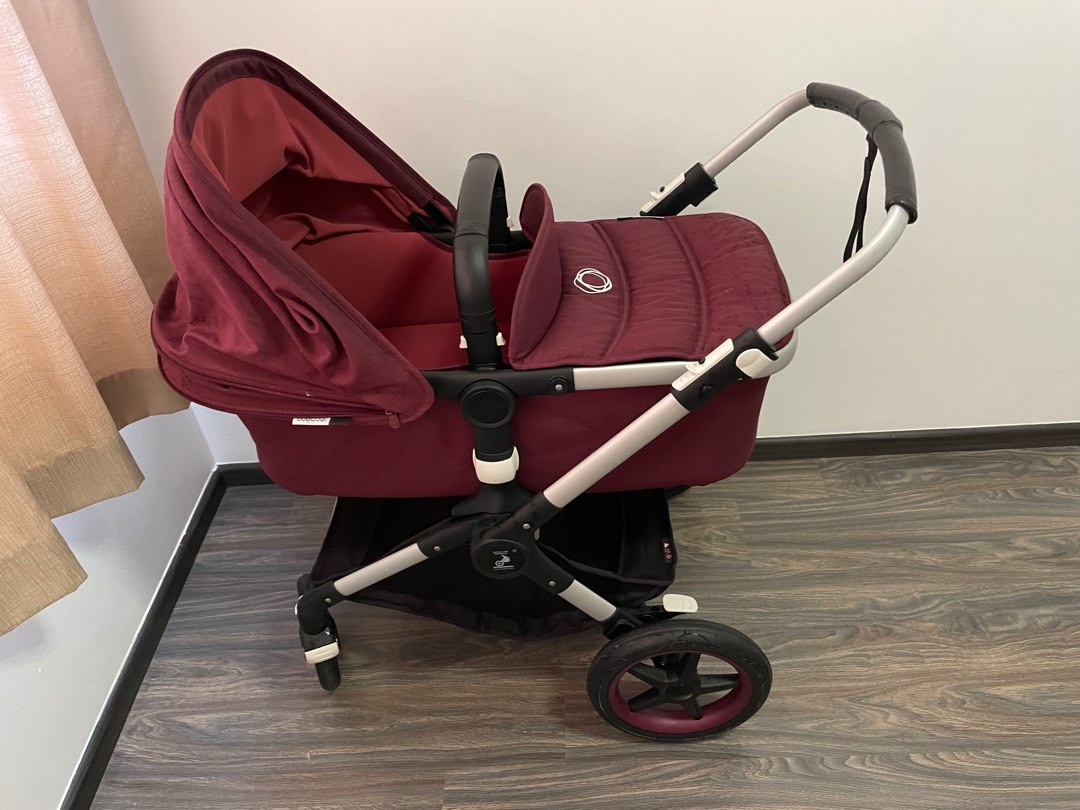 Bugaboo Fox Stroller+Bassinet( fullSet), Babies & Kids, Going Out ...