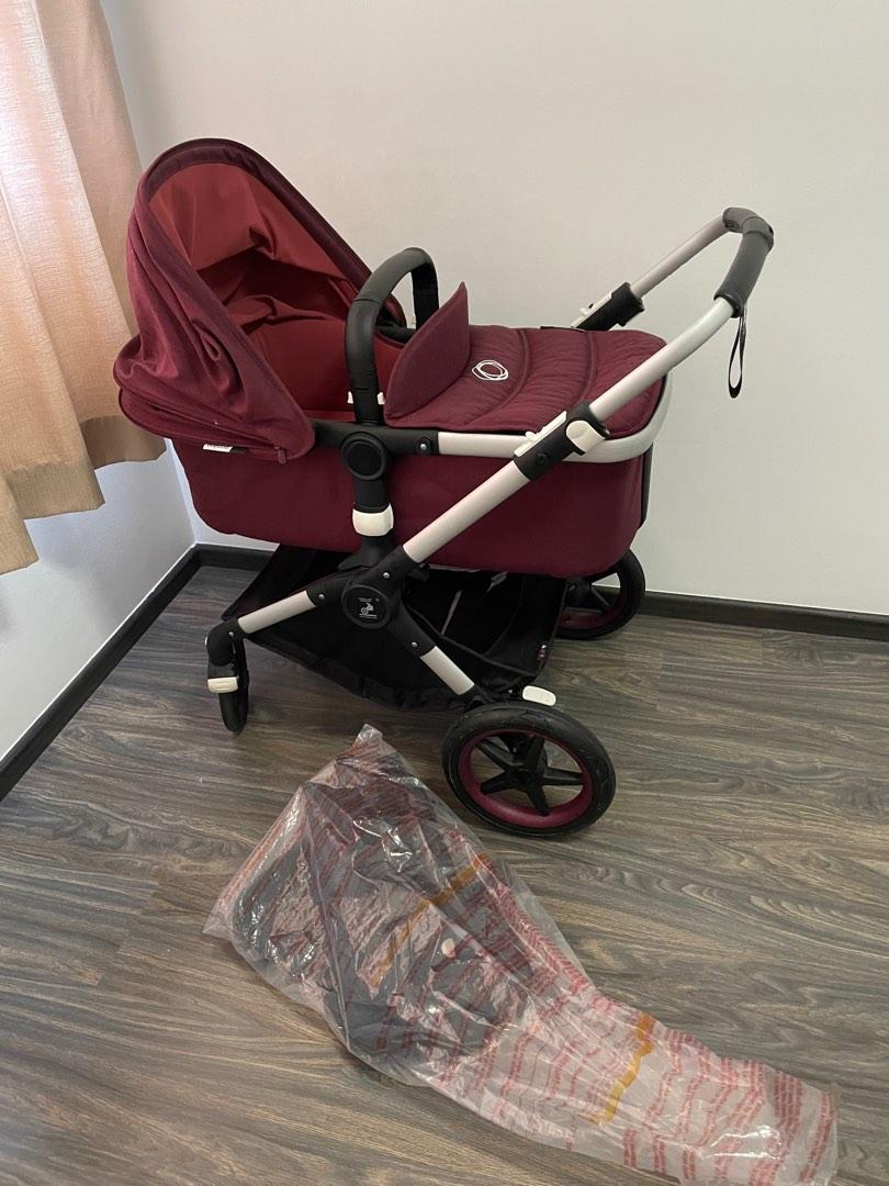 Bugaboo Fox Stroller+Bassinet( fullSet), Babies & Kids, Going Out ...