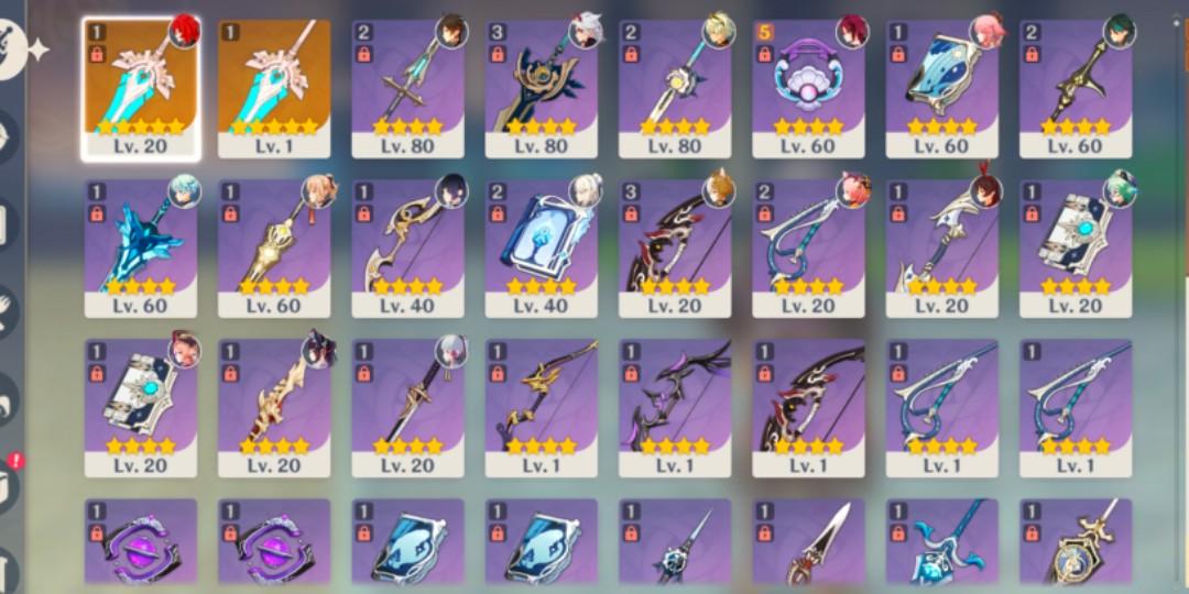 c1 tto zhongli ayaka yelan xiao jean yae miko dilic genshin impact ...