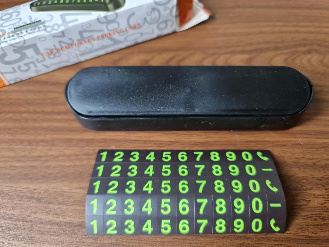 Car Parking Dashboard Phone Number Display Can Show And Hide With Srt ...